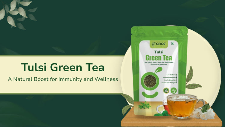 Can Tulsi Green Tea Improve Digestion and Gut Health? – Granos
