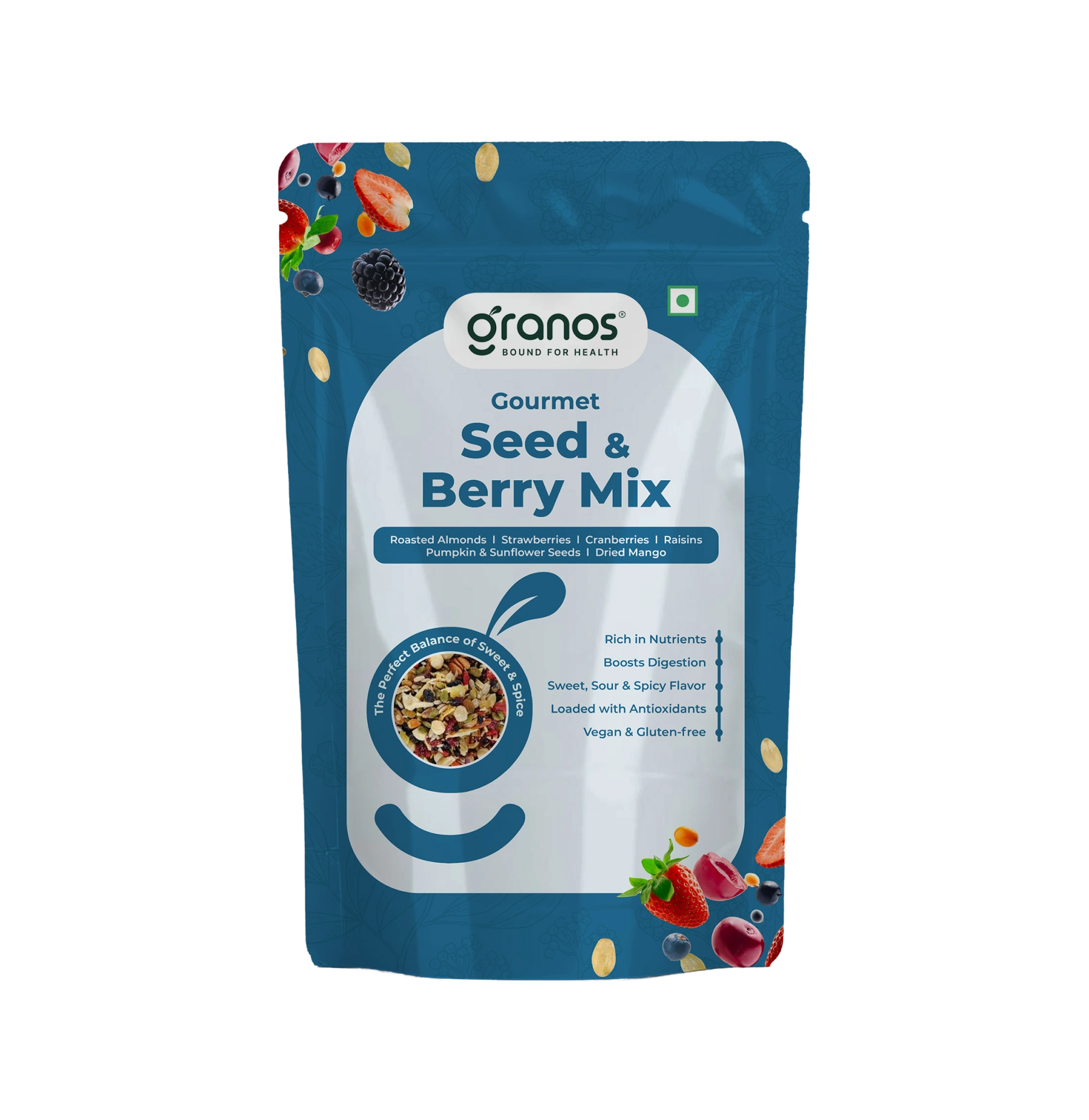 Buy Healthy & Natural Seed & Berry Mix 200g Online | Granos